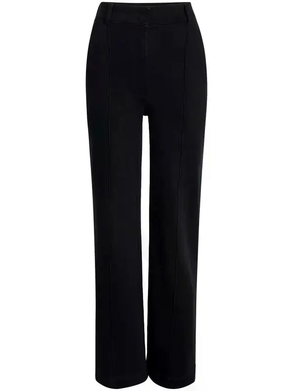 Another Tomorrow High-waisted Straight-leg Jeans