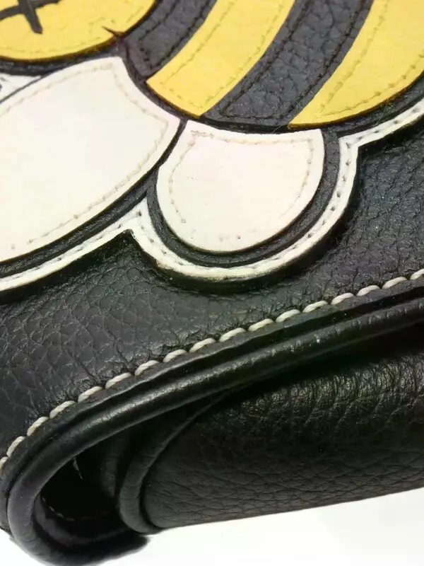 Dior Saddle Body Bag With Kaws Bee Applique