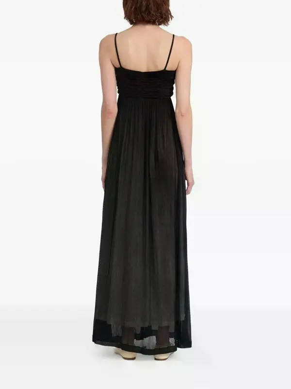 Bite Studios Ruched A-line Maxi Dress