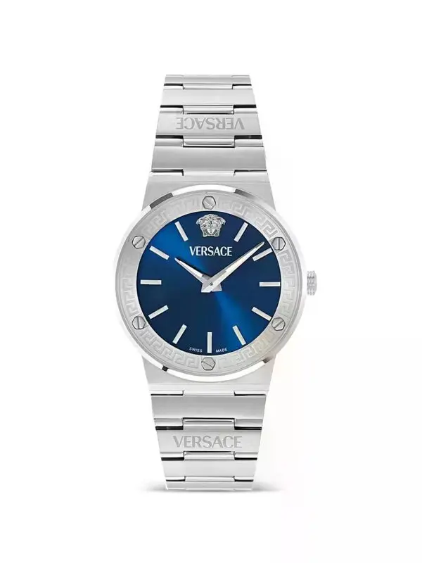 Versace Greca Logo Aereo 38mm Watch - Blue