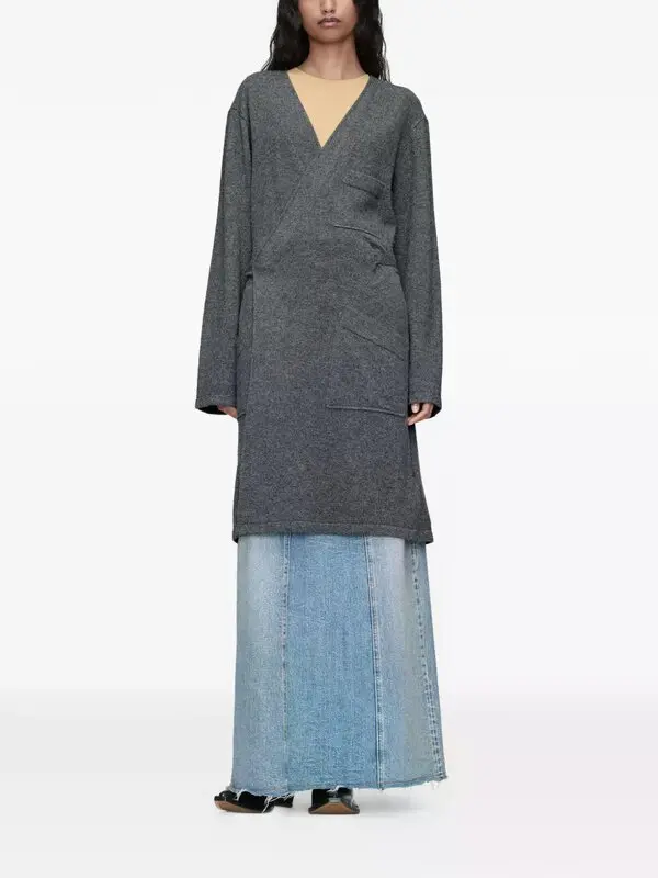 MAISON MARGIELA Wrap-style Knitted Cardigan