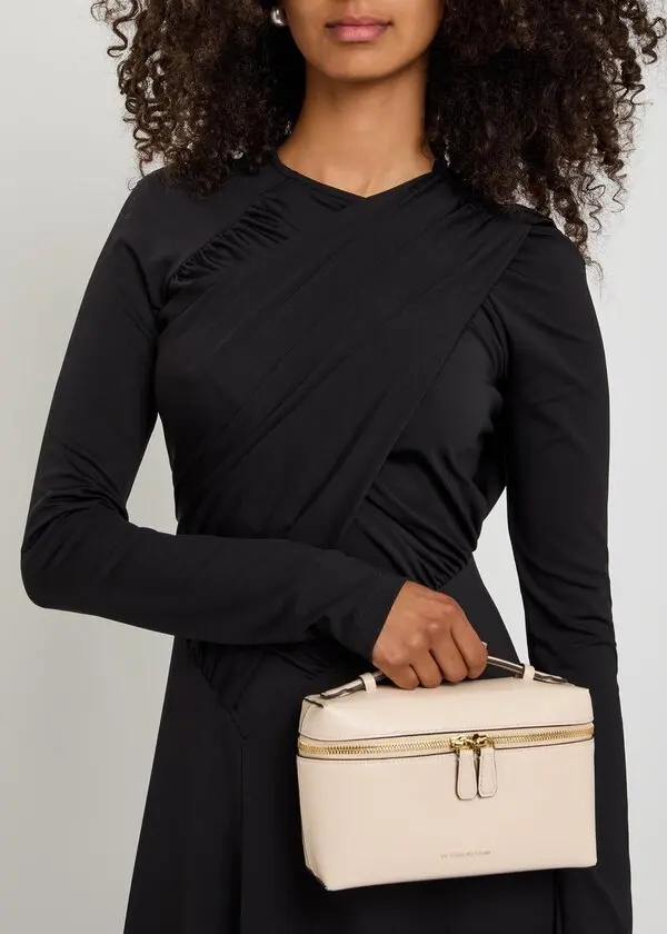 Victoria Beckham Draped Stretch-jersey Midi Dress