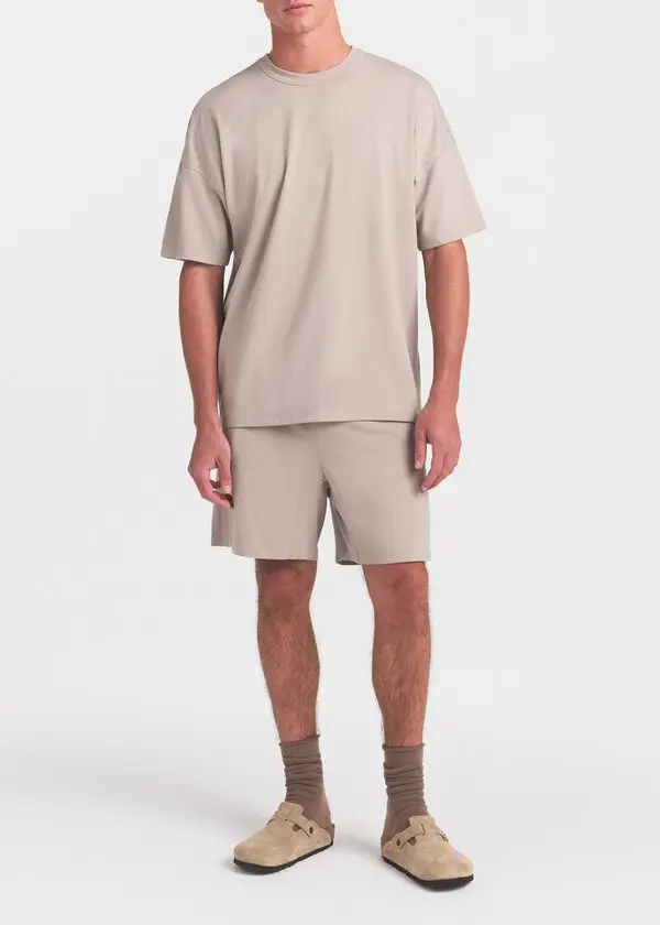 SKIMS Relaxed Cotton T-shirt - Beige