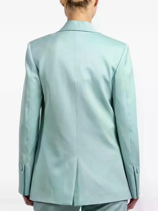 Another Tomorrow Double-breasted Blazer
