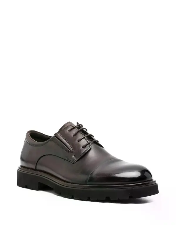 ALBERTO GOZZI Cap Toe Lace-up Derby Shoes
