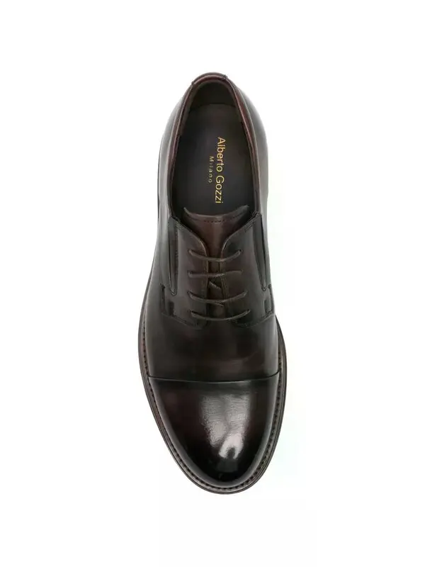 ALBERTO GOZZI Cap Toe Lace-up Derby Shoes
