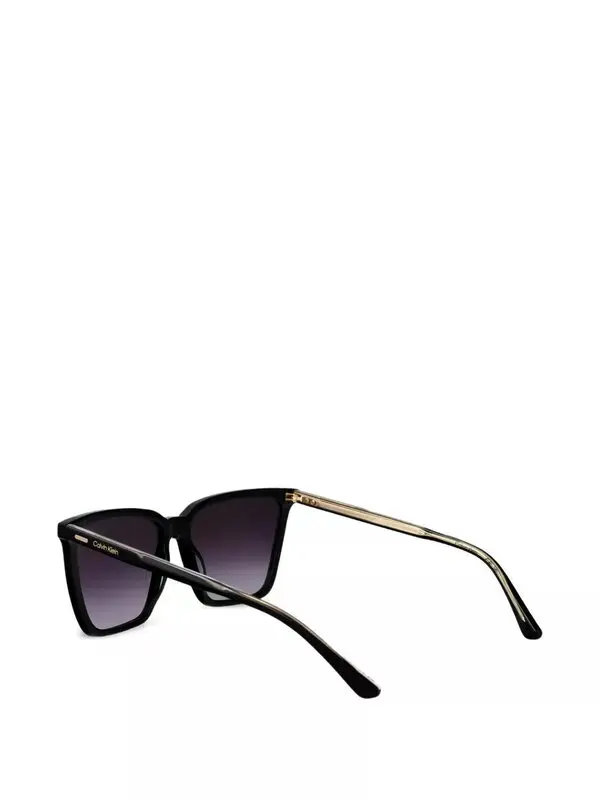 Calvin Klein Square Frame Gradient Lens Sunglasses
