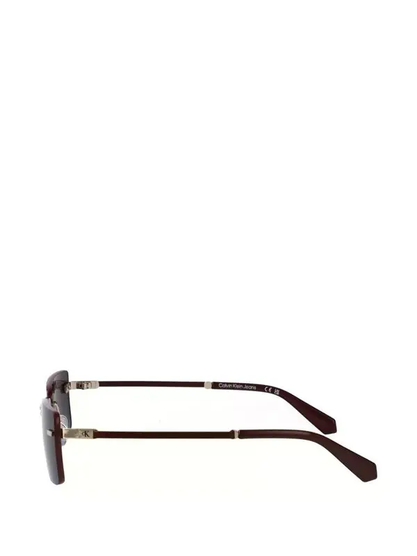 Calvin Klein Rimless Rectangle Sunglasses