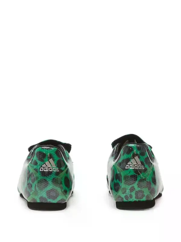Adidas Taekwondo F50 Slip-on Sneakers With Leopard Print - Green