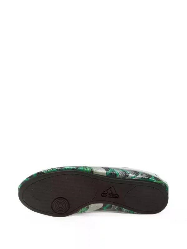 Adidas Taekwondo F50 Slip-on Sneakers With Leopard Print - Green