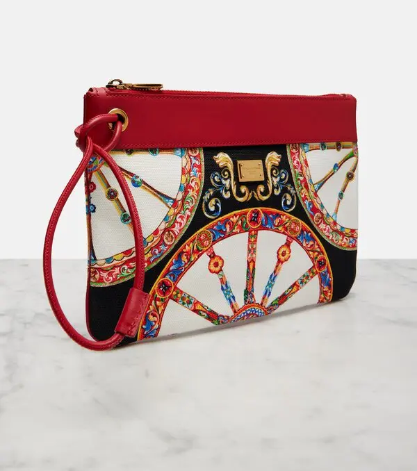 Dolce & Gabbana Small Printed Pouch