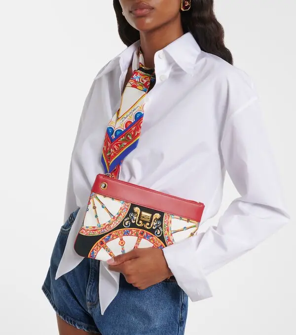 Dolce & Gabbana Small Printed Pouch