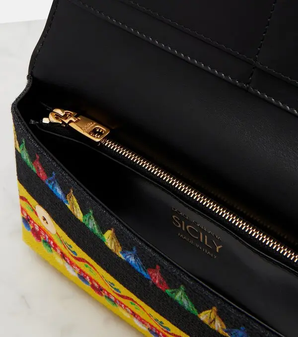 Dolce & Gabbana Sicily Printed Top-handle Bag