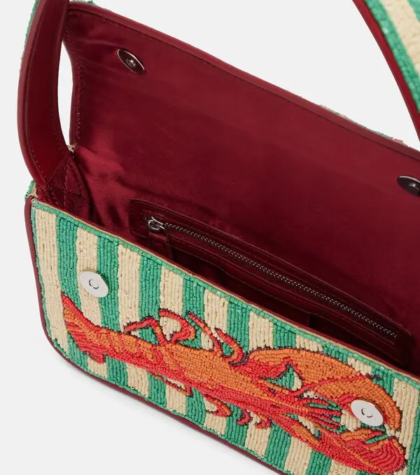 Staud Tommy Beaded Shoulder Bag - Multicoloured