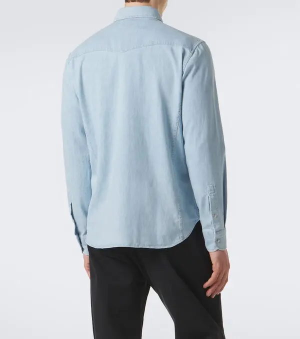 TOM FORD Denim Western Shirt