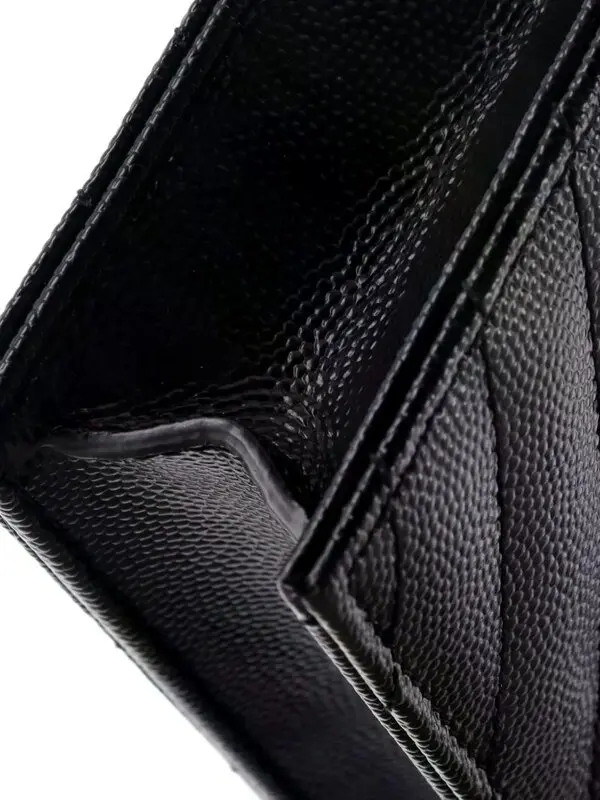 Saint Laurent Small Monogram Wallet On Chain Bag - Black