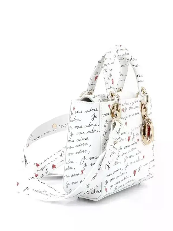 Dior Lady Bag Printed Leather Small Shoulder Bag