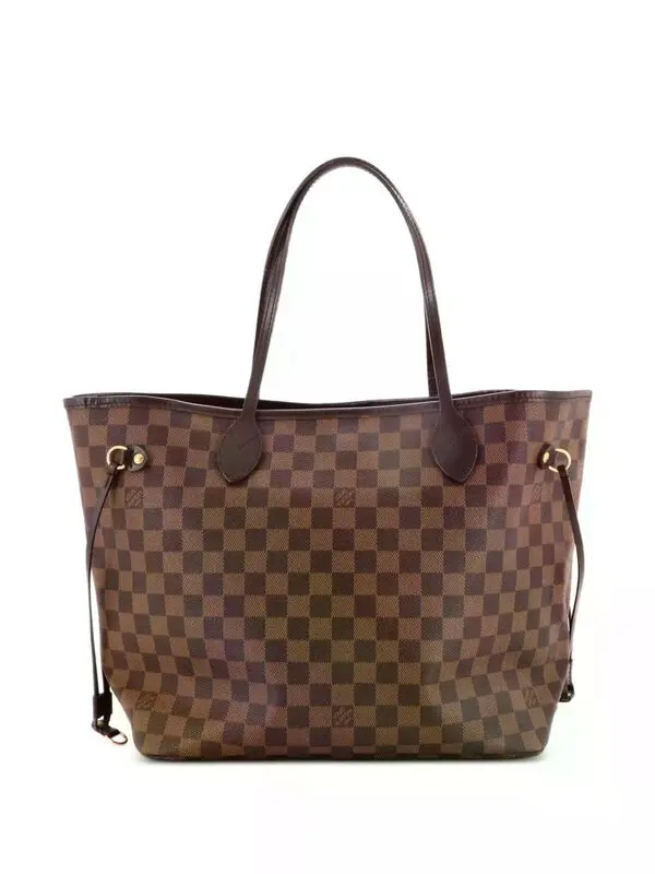 LOUIS VUITTON Damier Mm Tote Bag - Brown
