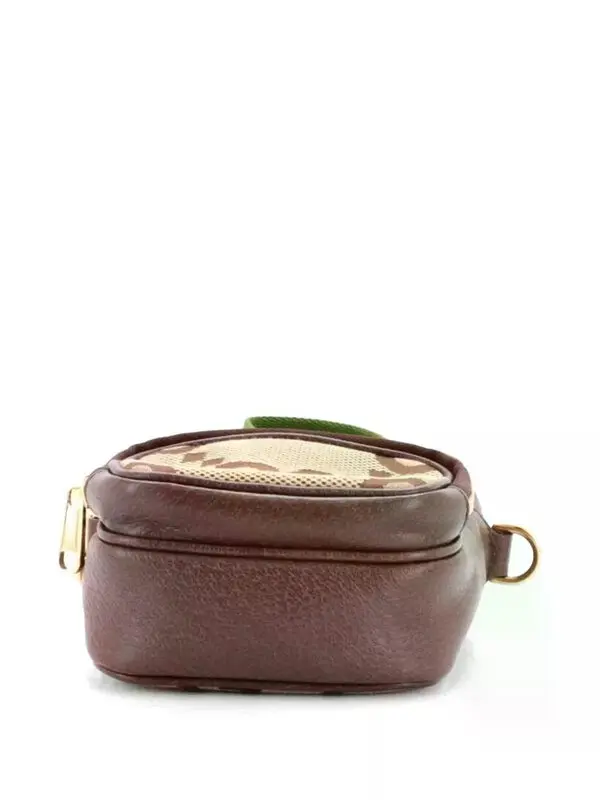 Gucci Jumbo Gg Canvas Mini Crossbody Bag