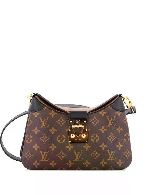 LOUIS VUITTON Twinny Handbag In Monogram And Reverse Monogram Canvas