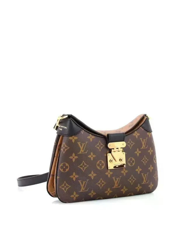 LOUIS VUITTON Twinny Handbag In Monogram And Reverse Monogram Canvas