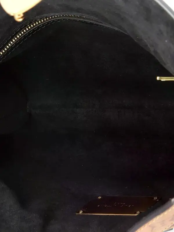 LOUIS VUITTON Twinny Handbag In Monogram And Reverse Monogram Canvas