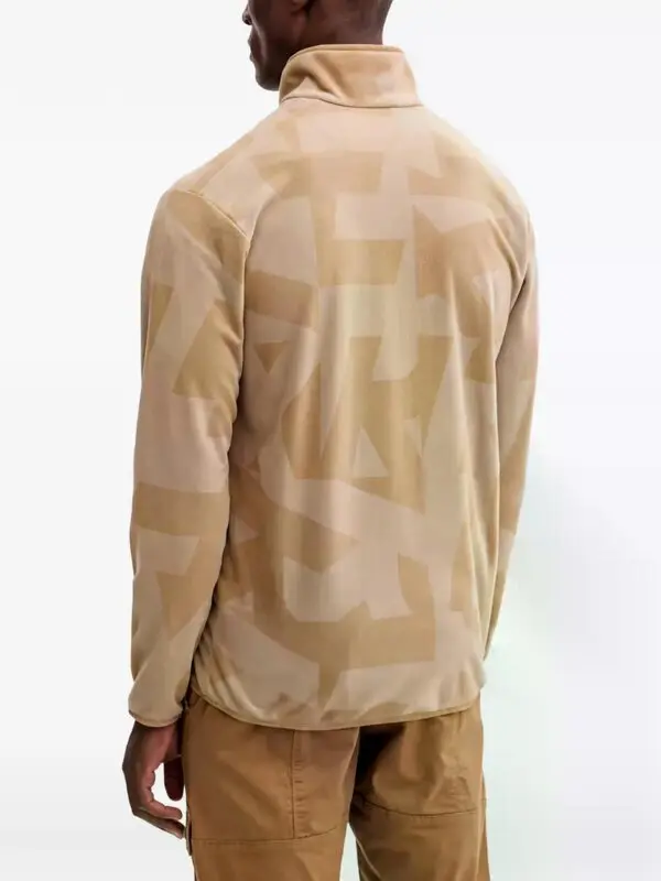 Adidas Printed Full-zip Sweater