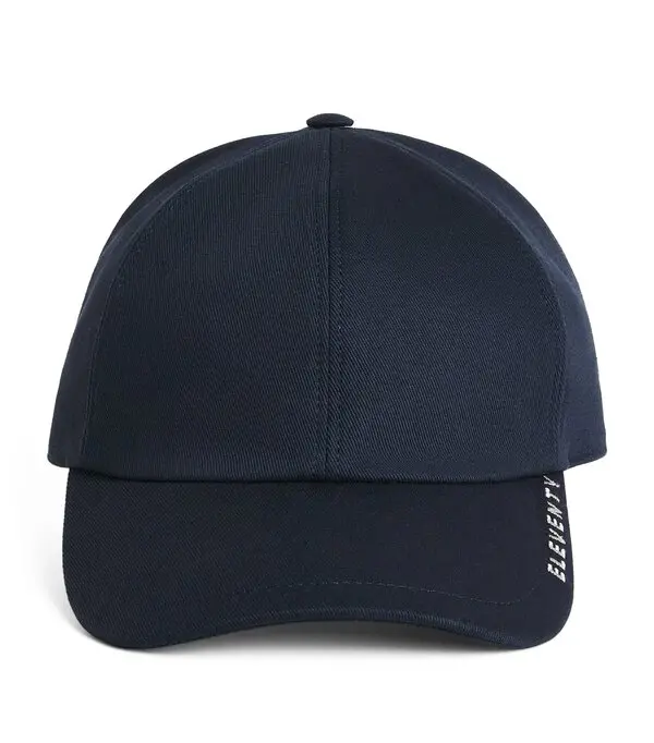 Eleventy Baseball Cap With Embroidered Logo - Blue