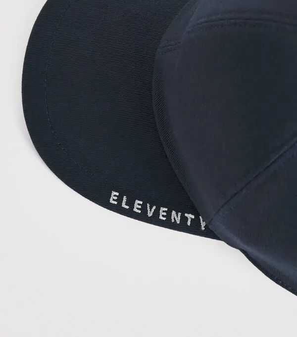Eleventy Baseball Cap With Embroidered Logo - Blue