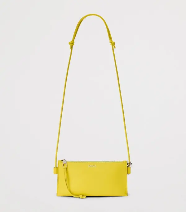 Loewe Nappa Leather Joya Pouch - Yellow