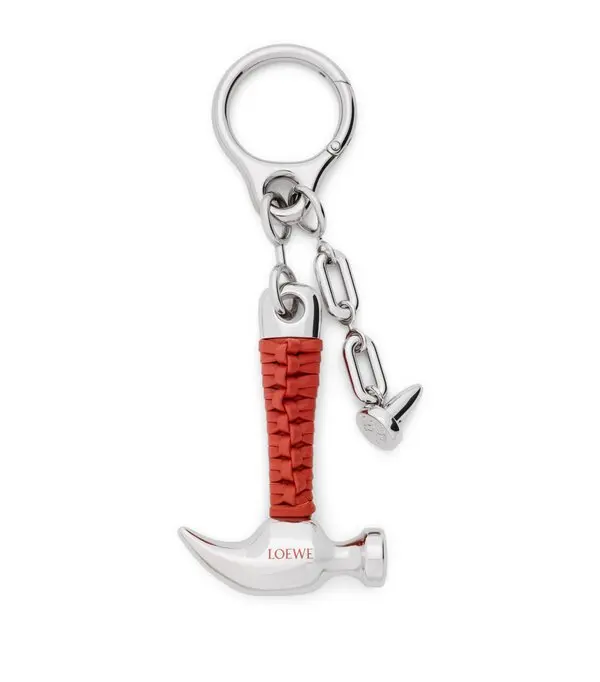 Loewe Hammer Bag Charm - Silver