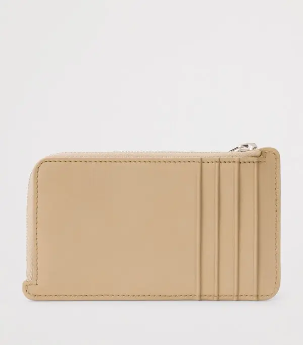 Loewe Leather Knot Card Holder - Beige