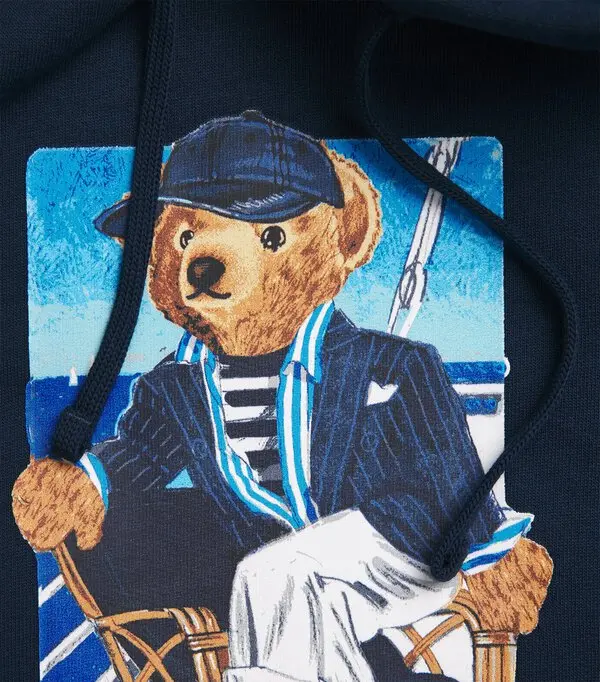 Polo Ralph Lauren Hoodie With Polo Bear Graphic