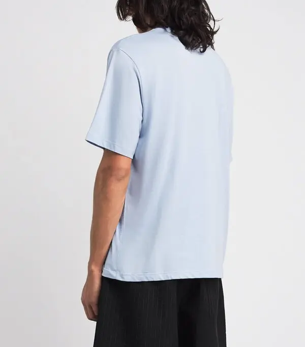 Amiri Cotton Script T-shirt - Blue