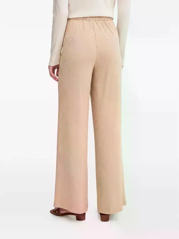 MOS MOSH Wide Leg Chevron Trousers
