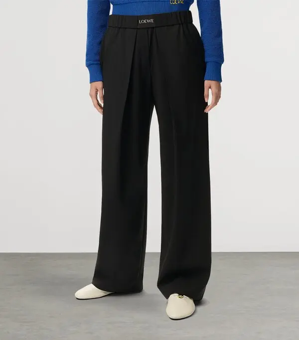 Loewe Wool-blend Tailored Trousers