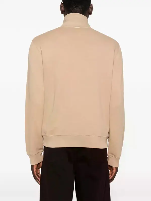 Sandro Half-zip Sweatshirt - Neutrals