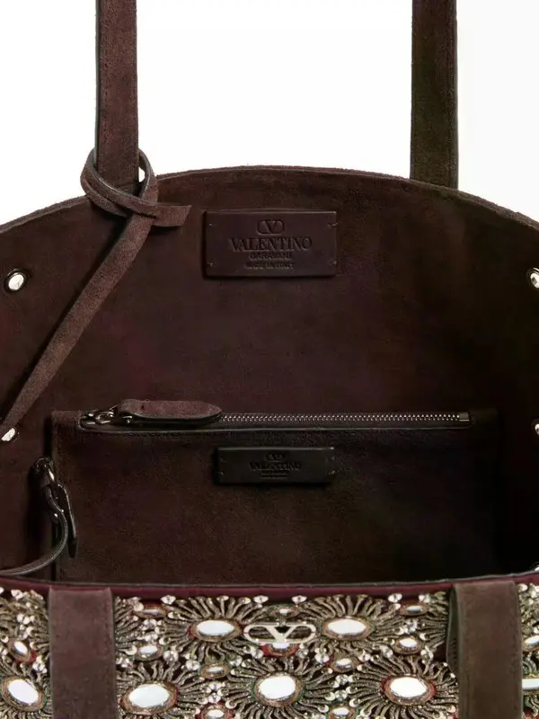 Valentino Garavani Embellished Shopper Bag
