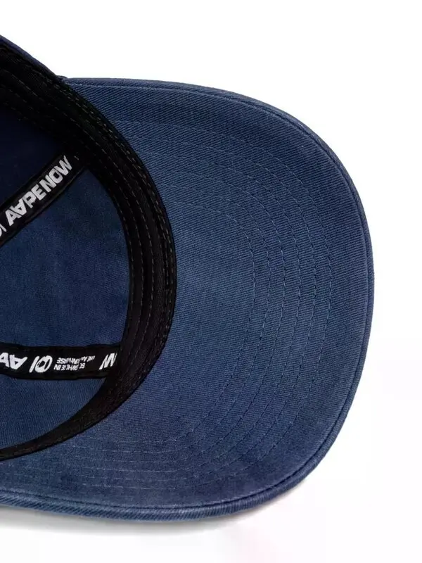 AAPE BY *A BATHING APE Logo-embroidered Baseball Cap