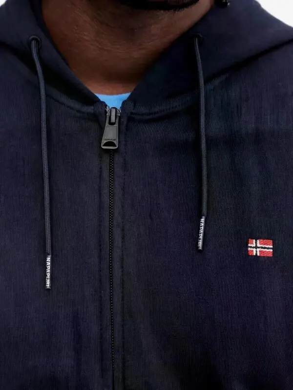 NAPAPIJRI Zip-up Hoodie - Blue