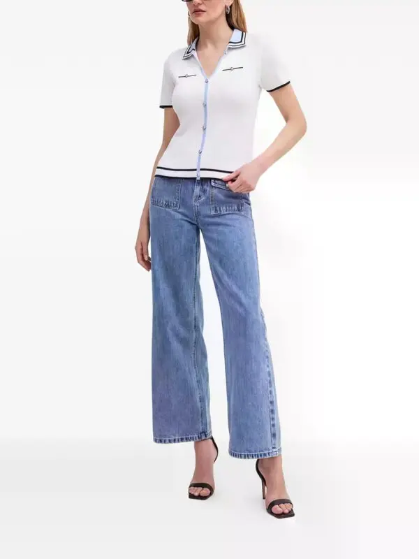 MORGAN Flap Pocket Jeans