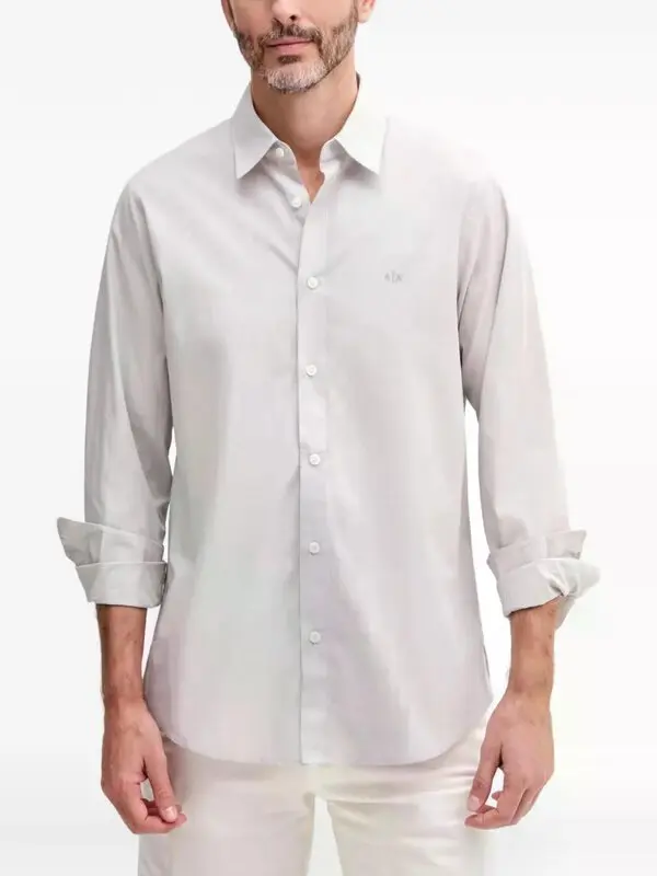 Armani Exchange Buttoned Shirt - Grey