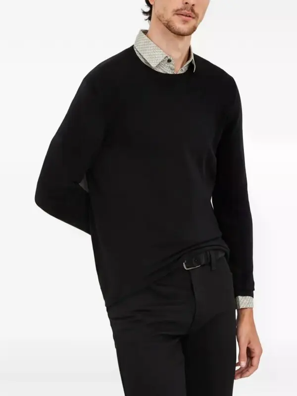 Sisley Crew Neck Long Sleeve Sweater