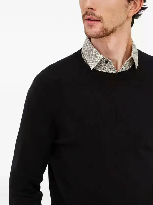 Sisley Crew Neck Long Sleeve Sweater