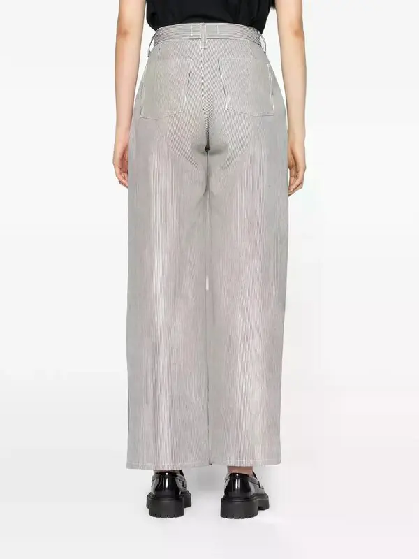 Naked & Famous Denim Organic Hickory-stripe Jeans