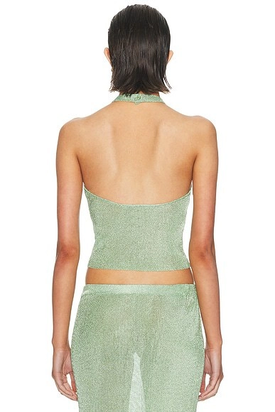 SEROYA Minnie Halter Top - Sage