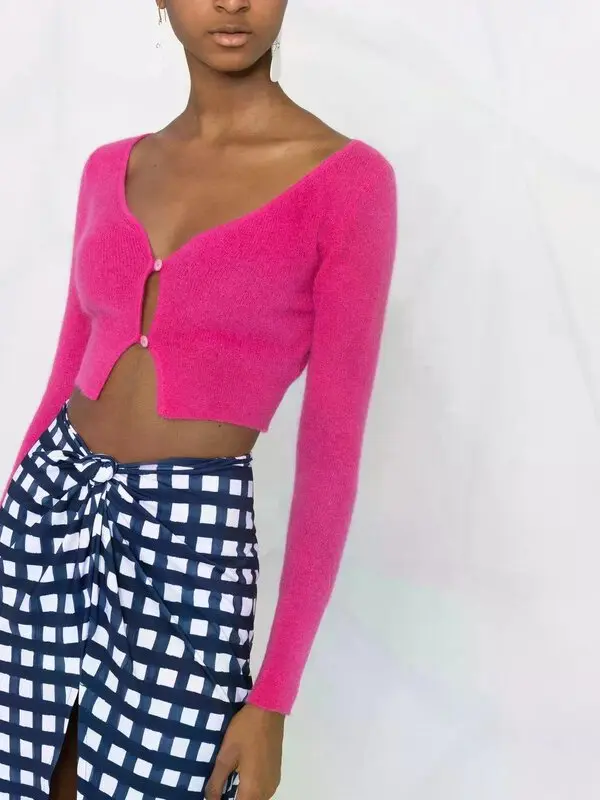 Jacquemus Le Cardigan Alzou Cropped Jacket