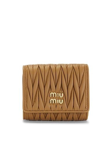 Miu Miu Wallet - Caramel