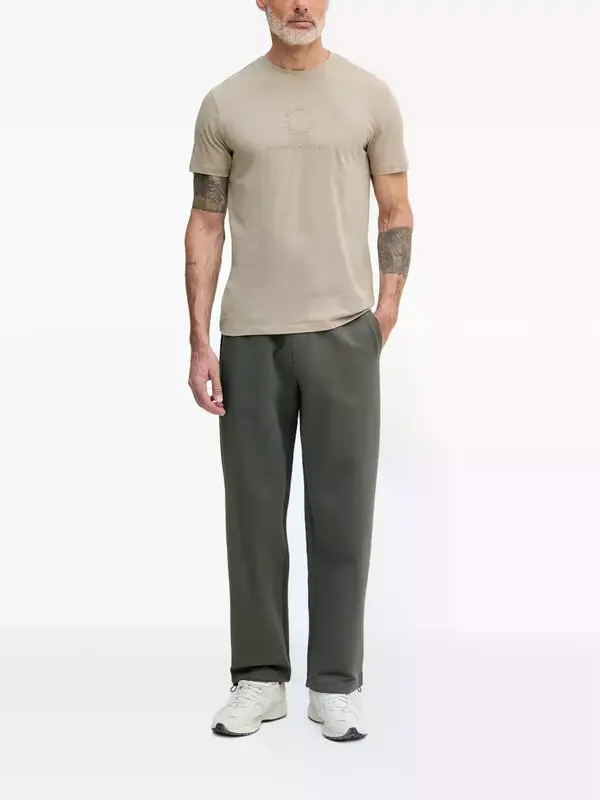 Armani Exchange Embossed-logo T-shirt