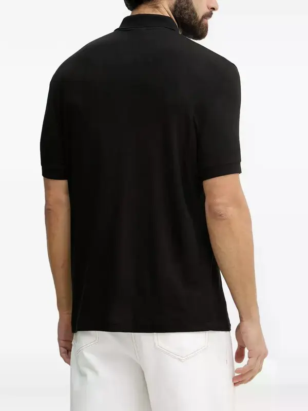Armani Exchange Zip-fastening Logo Polo Shirt